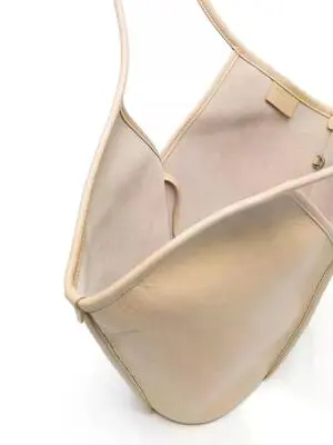 Hereu Calella Distressed Leather Tote Bag - Neutrals
