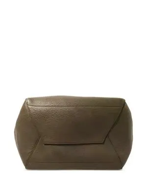 Celine Large Sangle Shoulder Bag - Grey