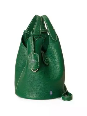 Polo Ralph Lauren Leather Tote Bag - Green
