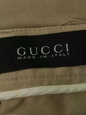 Gucci Pleated Twill Trousers