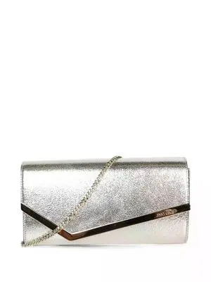 JIMMY CHOO Emmie Clutch Bag - Silver