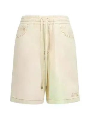Amiri Drawstring Denim Shorts - Neutrals