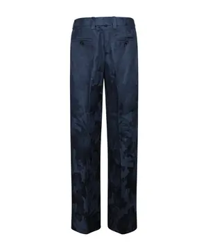 Incotex Floral Jacquard Straight-leg Pants