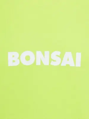 BONSAI Logo Print T-shirt