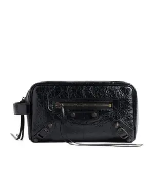 Balenciaga Le City Toiletry Pouch - Black
