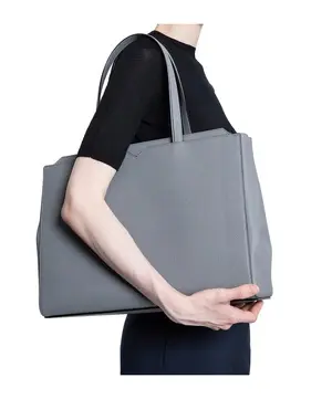 VALEXTRA Logo Shoulder Bag