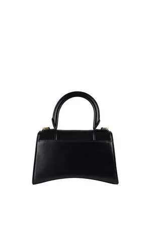 Balenciaga Hourglass Xs Handbag In Calf Leather