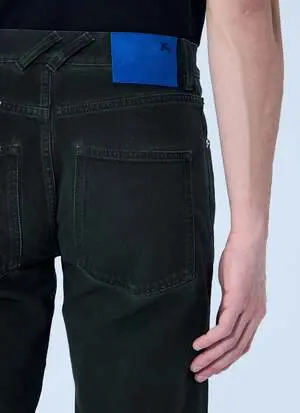 Burberry Logo Patch Jeans