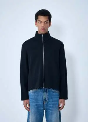 Our Legacy High-neck Zip-up Jacket - Black