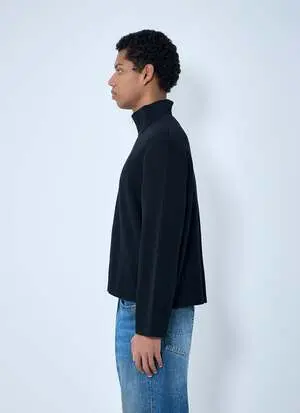 Our Legacy High-neck Zip-up Jacket - Black