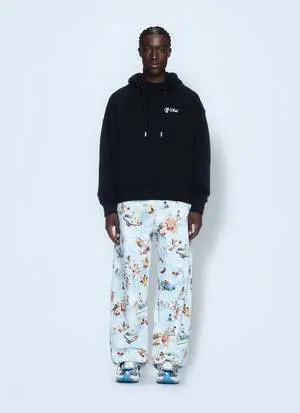 Off-White Script Hooded Sweatshirt - Black
