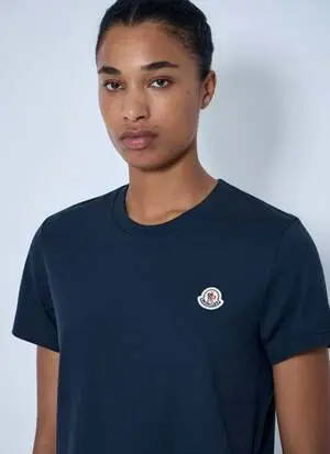 Moncler Pack Of Three Logo Motif T-shirts