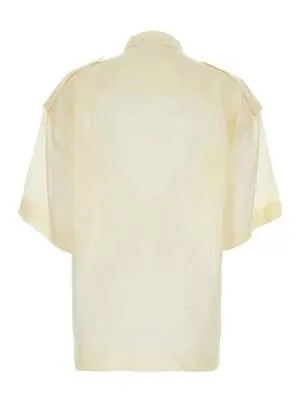 Phoebe Philo Shirt 'lite Utility Shirt' With Classic Collar In White