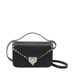 Valentino Garavani Small Rockstud Crossbody Bag - Black