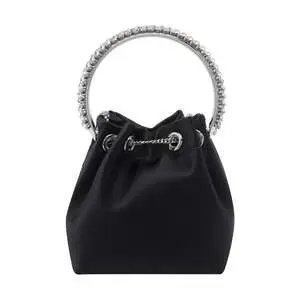 JIMMY CHOO Bon Bon Bucket Bag - Black