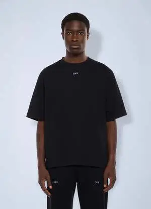 Off-White Stencil Arrow Skate Logo T-shirt - Black