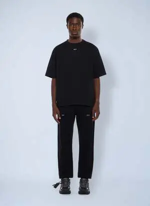 Off-White Stencil Arrow Skate Logo T-shirt - Black