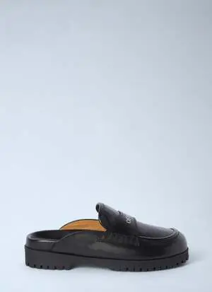 Off-White O Slip-on Loafers - Black