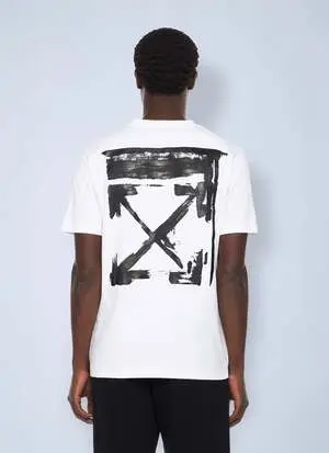 Off-White Ink Arrow Slim Logo T-shirt