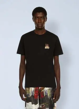 Off-White Building Arrow Slim Logo T-shirt - Black