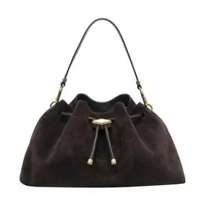 JIMMY CHOO Medium Cinch Bag - Brown
