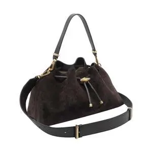 JIMMY CHOO Medium Cinch Bag - Brown