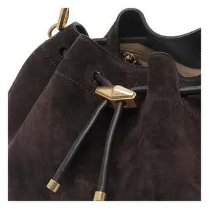 JIMMY CHOO Medium Cinch Bag - Brown