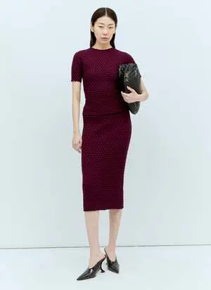 Dries Van Noten Tiffany Midi Skirt