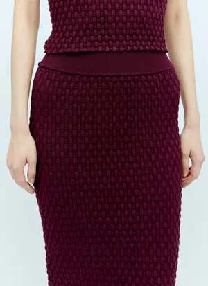 Dries Van Noten Tiffany Midi Skirt