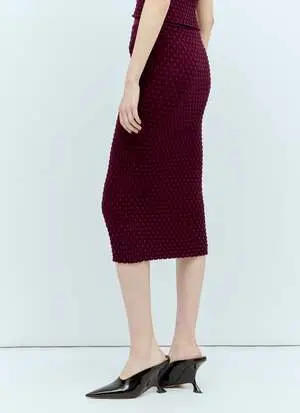 Dries Van Noten Tiffany Midi Skirt