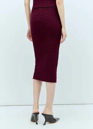 Dries Van Noten Tiffany Midi Skirt