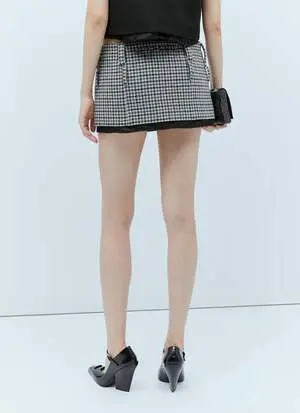 Miu Miu Tweed Mini Skirt