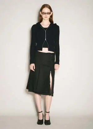 Our Legacy Compact Hooded Zip-up Cardigan