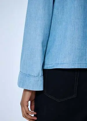 Saint Laurent Button-down Denim Shirt