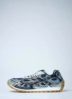 Bottega Veneta Orbit Sneakers - Silver