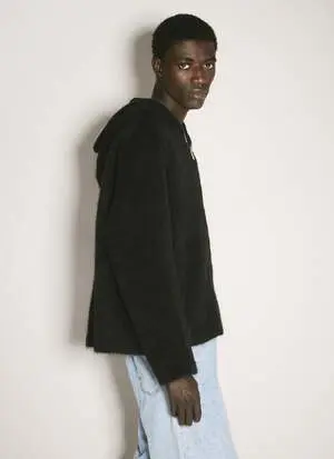 Our Legacy Hairy Zip-up Hooded Cardigan