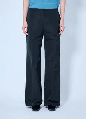 JIL SANDER Tailored Wide-leg Trousers - Black