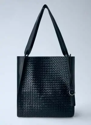 Bottega Veneta Corriere Tote Bag - Black