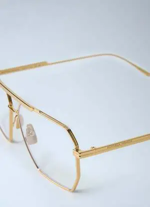 Bottega Veneta Classic Aviator Glasses