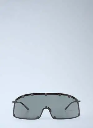 Rick Owens Oversized Shield Sunglasses - Black