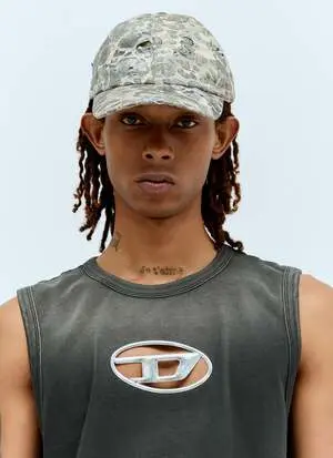 DIESEL® C-steven Baseball Cap - Gray
