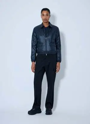 Moncler Lanset Packable Short Down Shirt Jacket