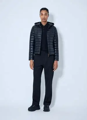 Moncler Igelhood Short Down Jacket - Black