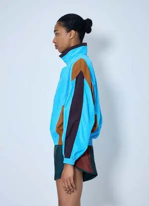 Saint Laurent High-neck Windbreaker Jacket