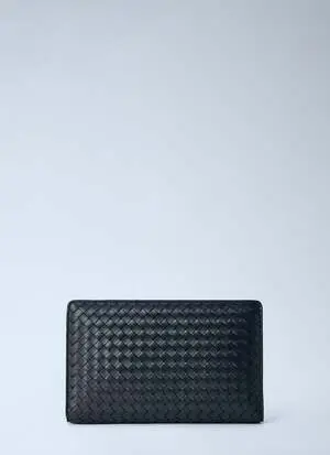 Bottega Veneta Intrecciato Agenda Clutch - Multicolor