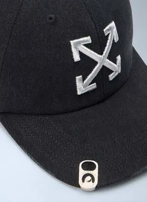 Off-White Denim Washed Baseball Cap
