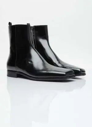 Prada Brushed Leather Boots