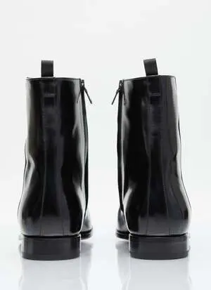 Prada Brushed Leather Boots