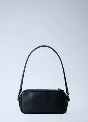 Miu Miu Leather Shoulder Bag - Black