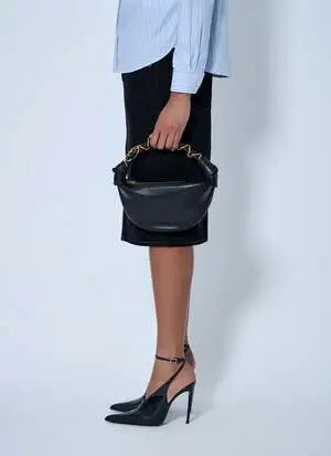 Saint Laurent Mini Amalia Shoulder Bag - Black